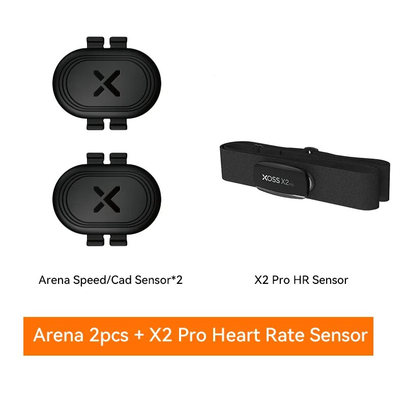 Датчик скорости и частоты педалирования XOSS Bluetooth/ANT+, водонепроницаемый Arena 2pcs n X2Pro
