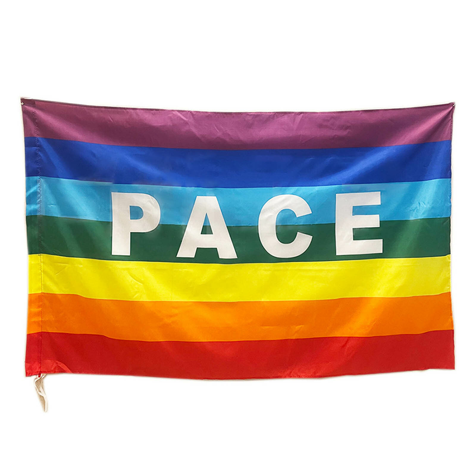 Радужный флаг флаг Paceepeace Flag Polyester World Peace красочный орнамент флага