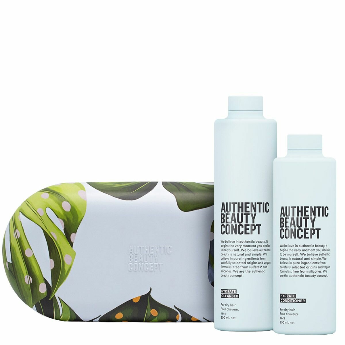 Authentic Beauty Concept Подарочный набор для сухих волос Hydrate Moisture - 3 предмета