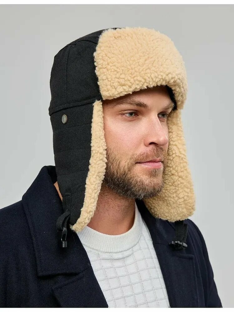 Шапка ушанка My Strategy HAT