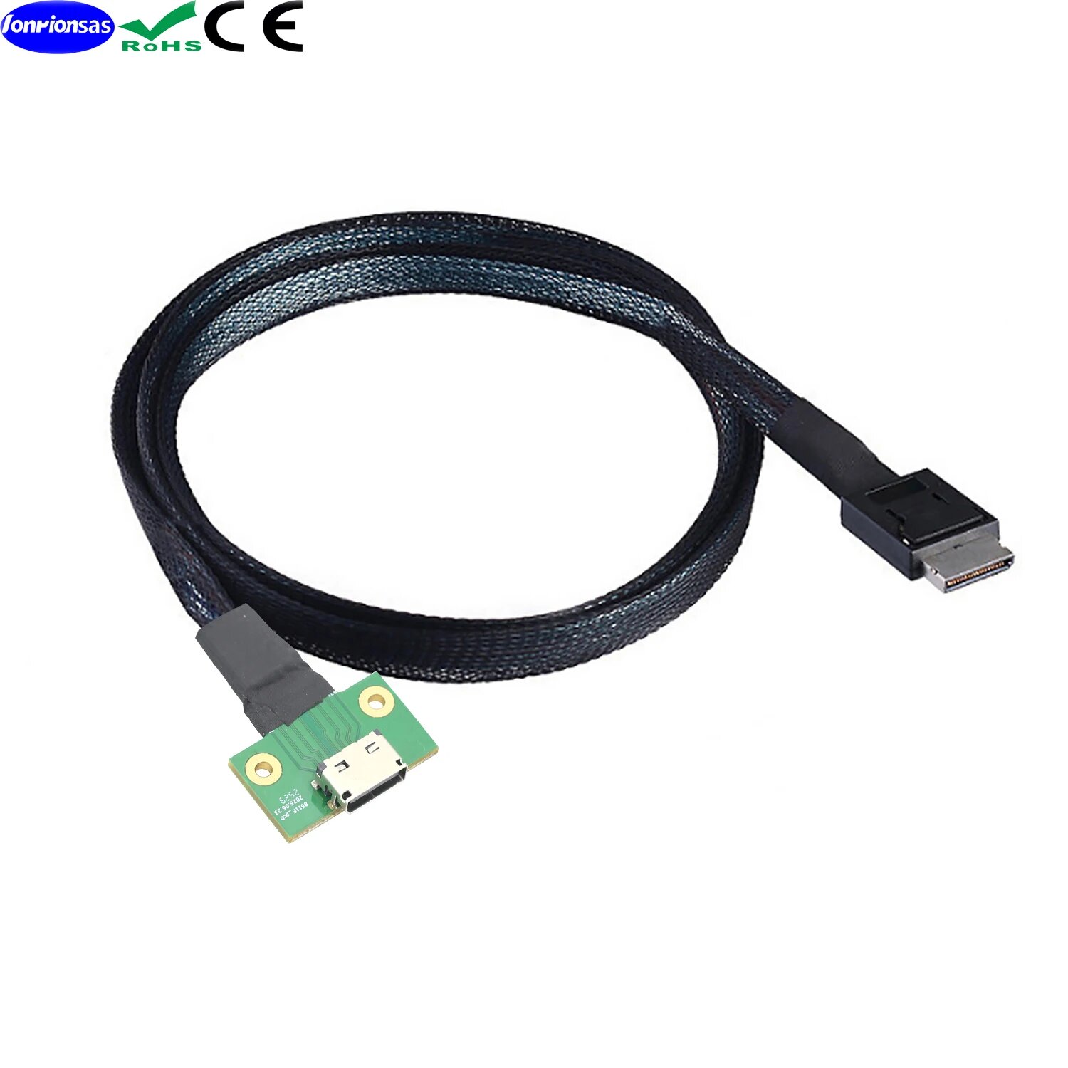 Активный кабель OcuLink SFF-8611 - SFF-8612, 0.3M