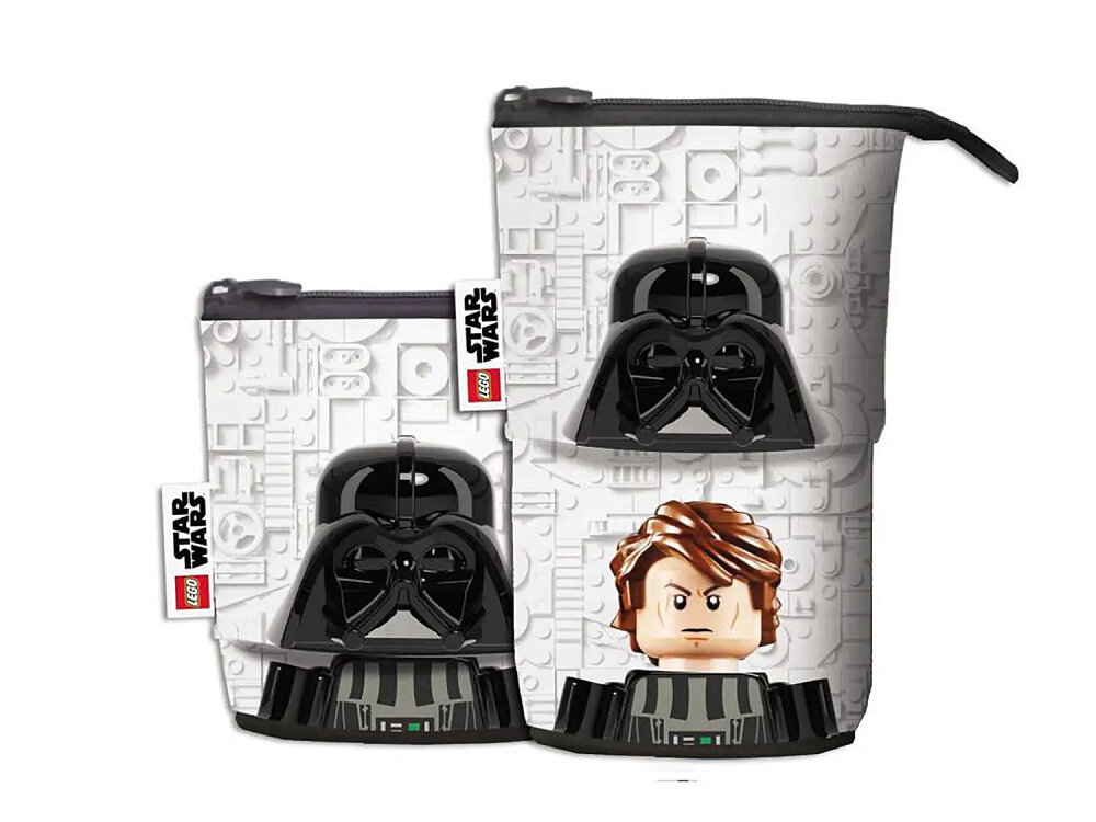Пенал текстильный LEGO Star Wars 53458L Пенал текстильный Star Wars Дарт Вейдер и Энакин Скайуокер