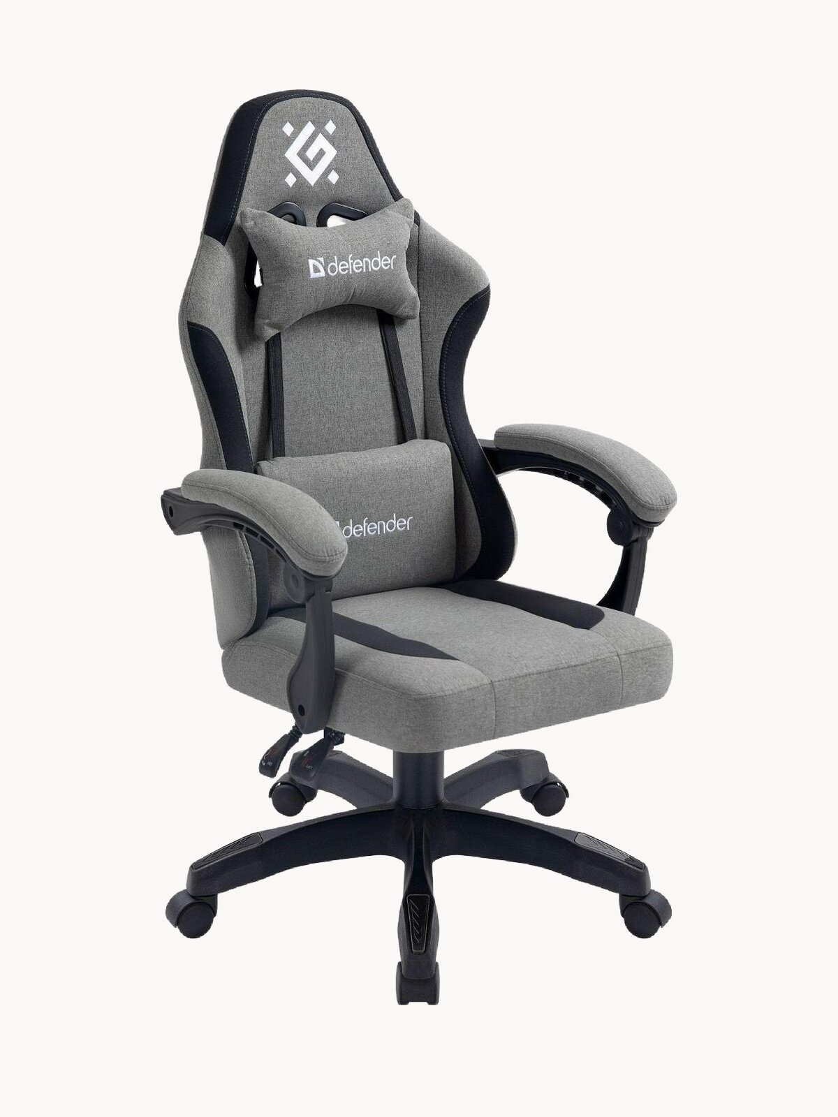 Кресло геймерское Defender Lumen Серый/черный