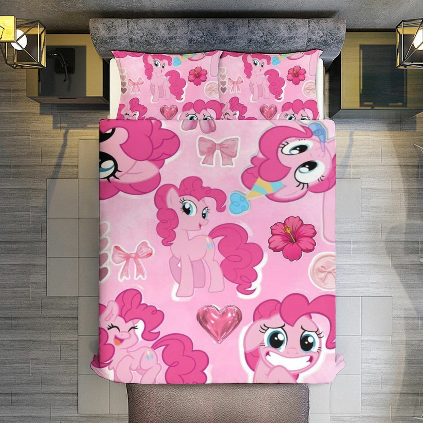 My Little Pony Комплект постельного белья, Микрофибра, Односпальный