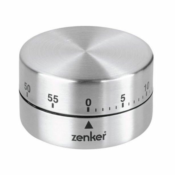 Таймер кухонный механический с магнитом, ZENKER диаметр 6,5 см, на 60 мин