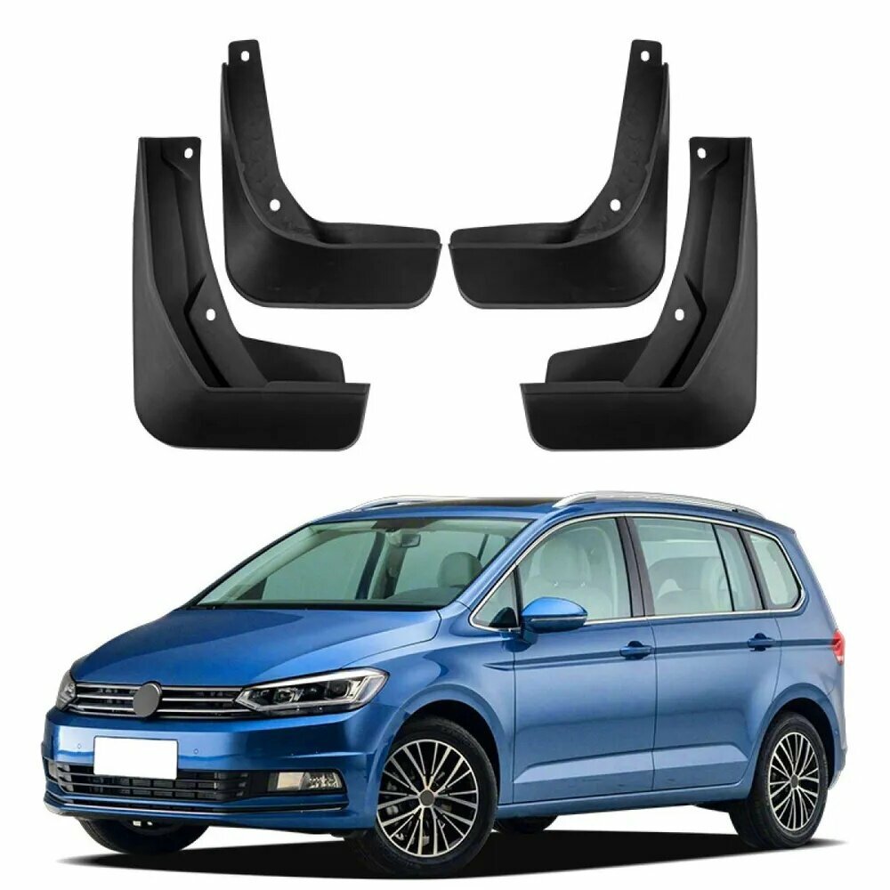 Крыло для автомобиля, арт. Автомобильные Брызговики Для Volkswagen Touran L 2016, Фольксваген/передние и задние брызговики