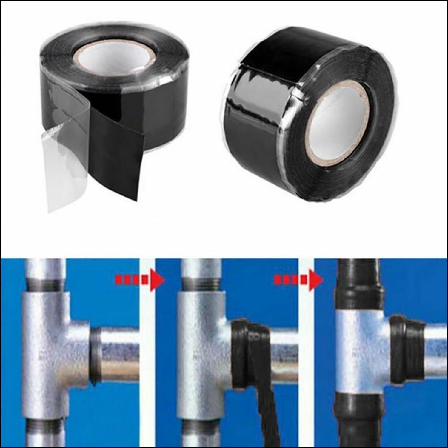 Лента для устранения протечек