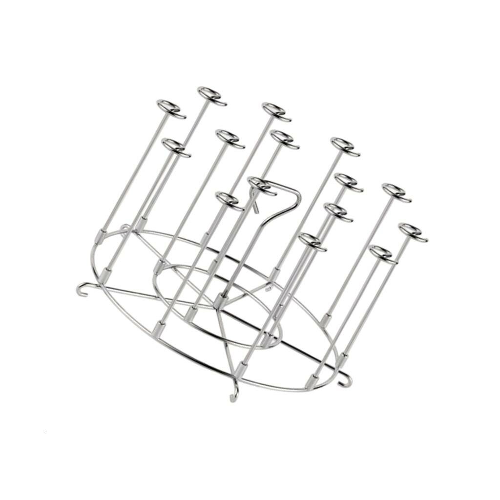 Космическое спасательное гриль Съемный вертикальный шашлык шашлык подставка, - 03