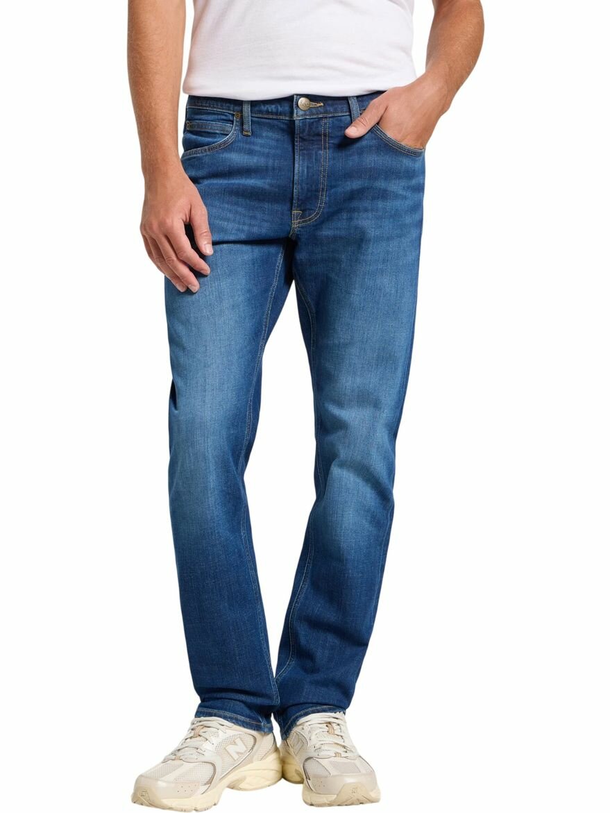 Джинсы зауженные Men Daren Zip Fly Jeans 