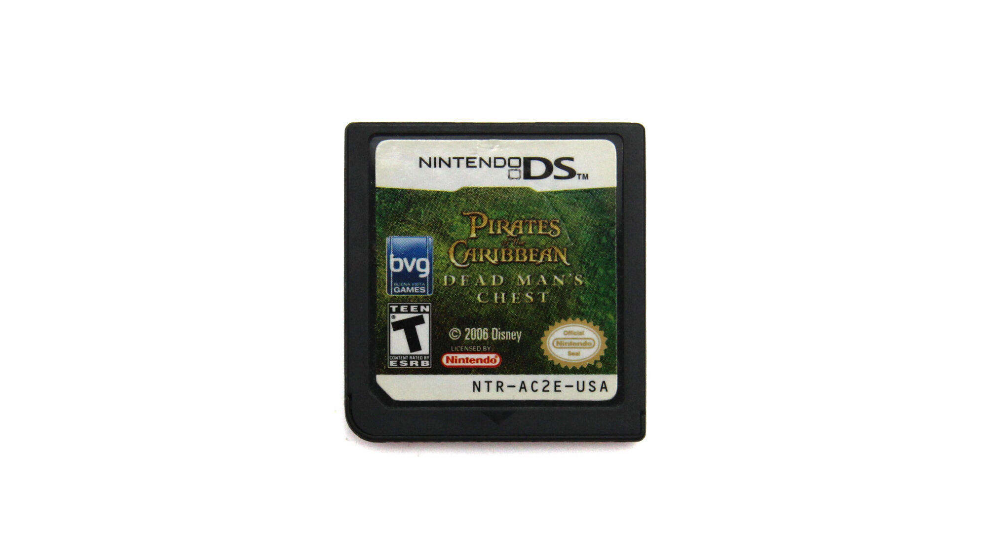Pirates of the Caribbean Dead Man's Chest (Nintendo DS, Без коробки)