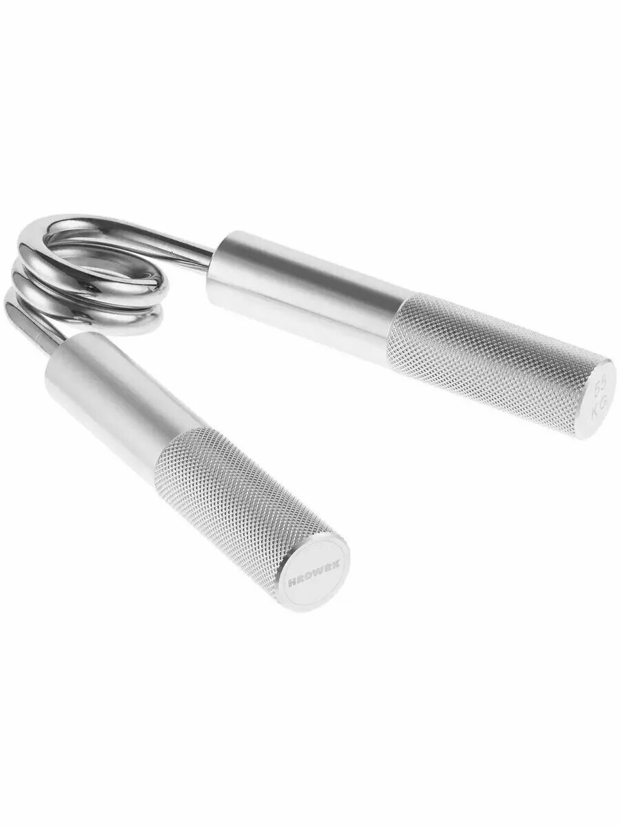 Эспандер для хвата Hard Work серебристый