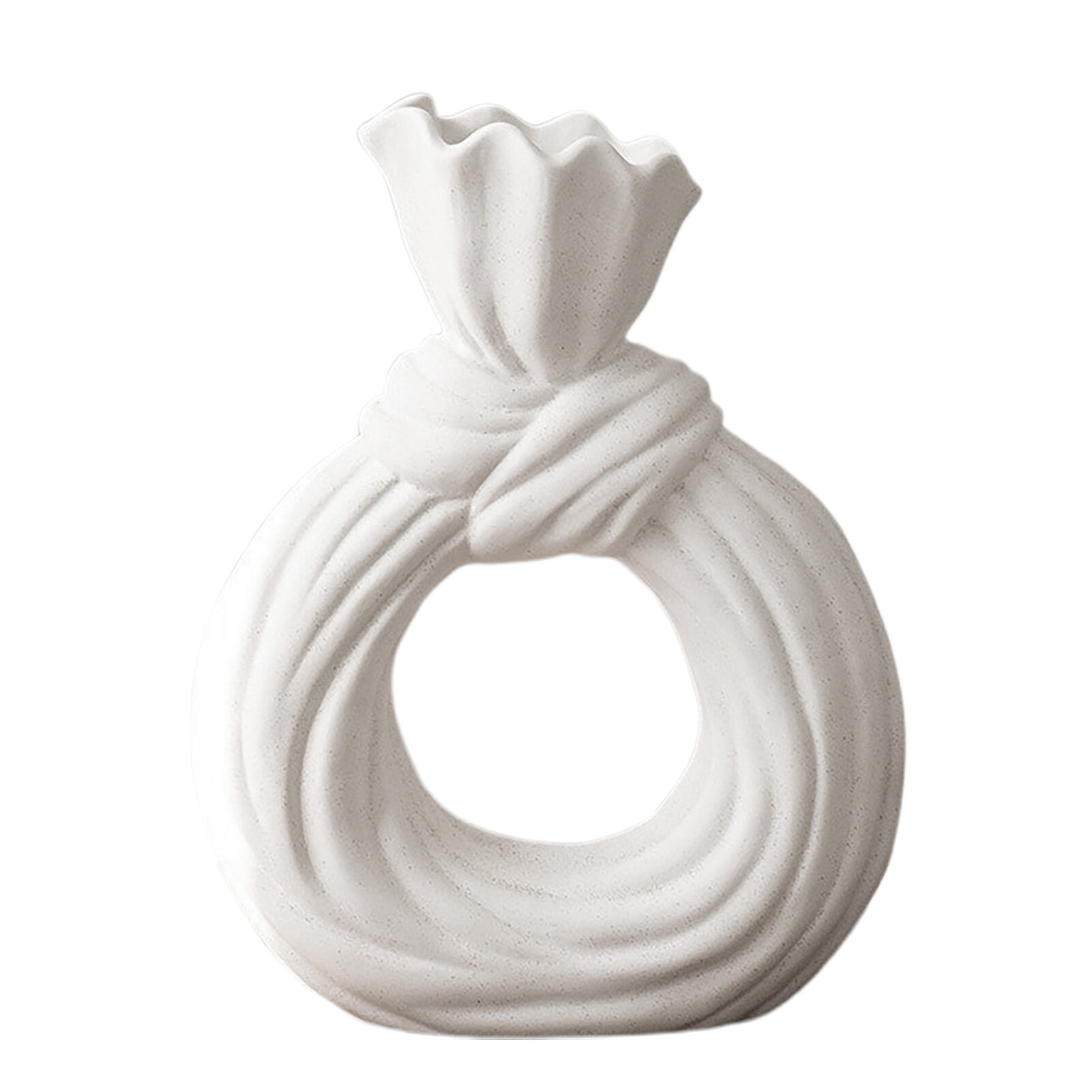 Modern Simple Creative Ceramic Vase Ornament Living Room Entryway Counter Decoration Home Decorations