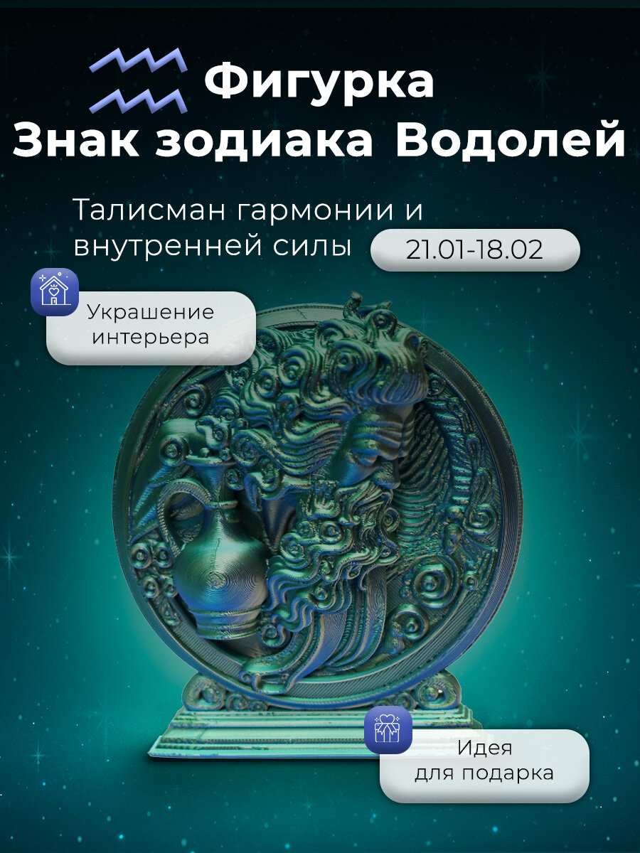 Статуэтка Знак Зодиака "Водолей"