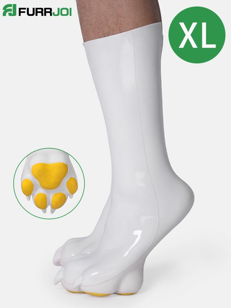 Furrjoi Силиконовые лапки с подушечкой -xl