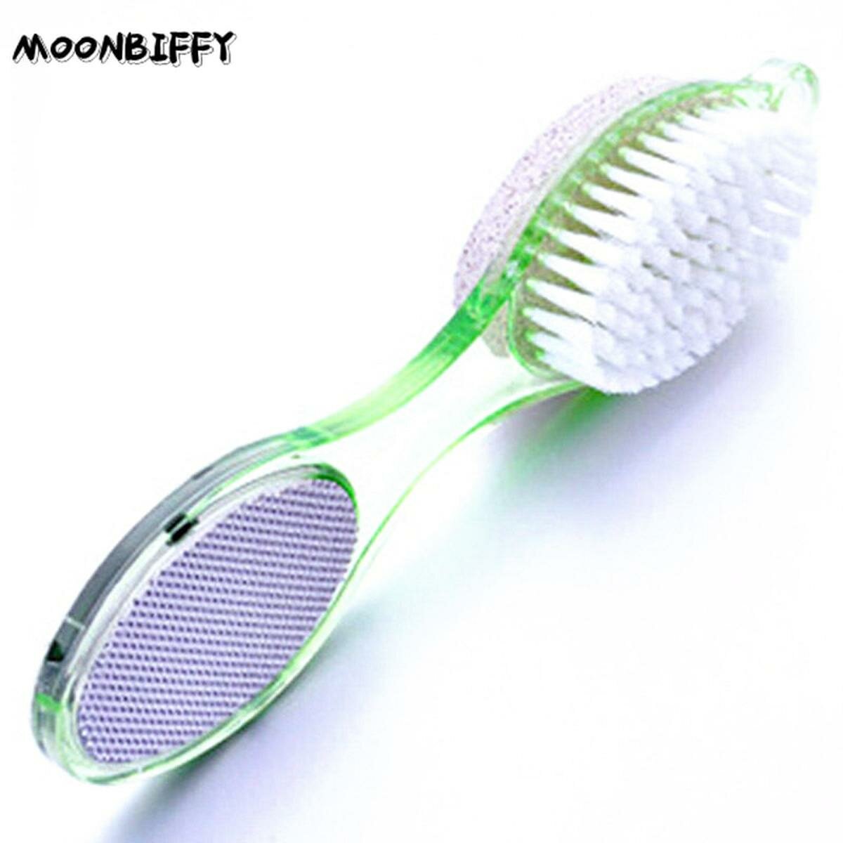 1 шт. Инструмент для ухода за ногами - 4 в 1 щетка для отшелушивания кожи ног с пемзой