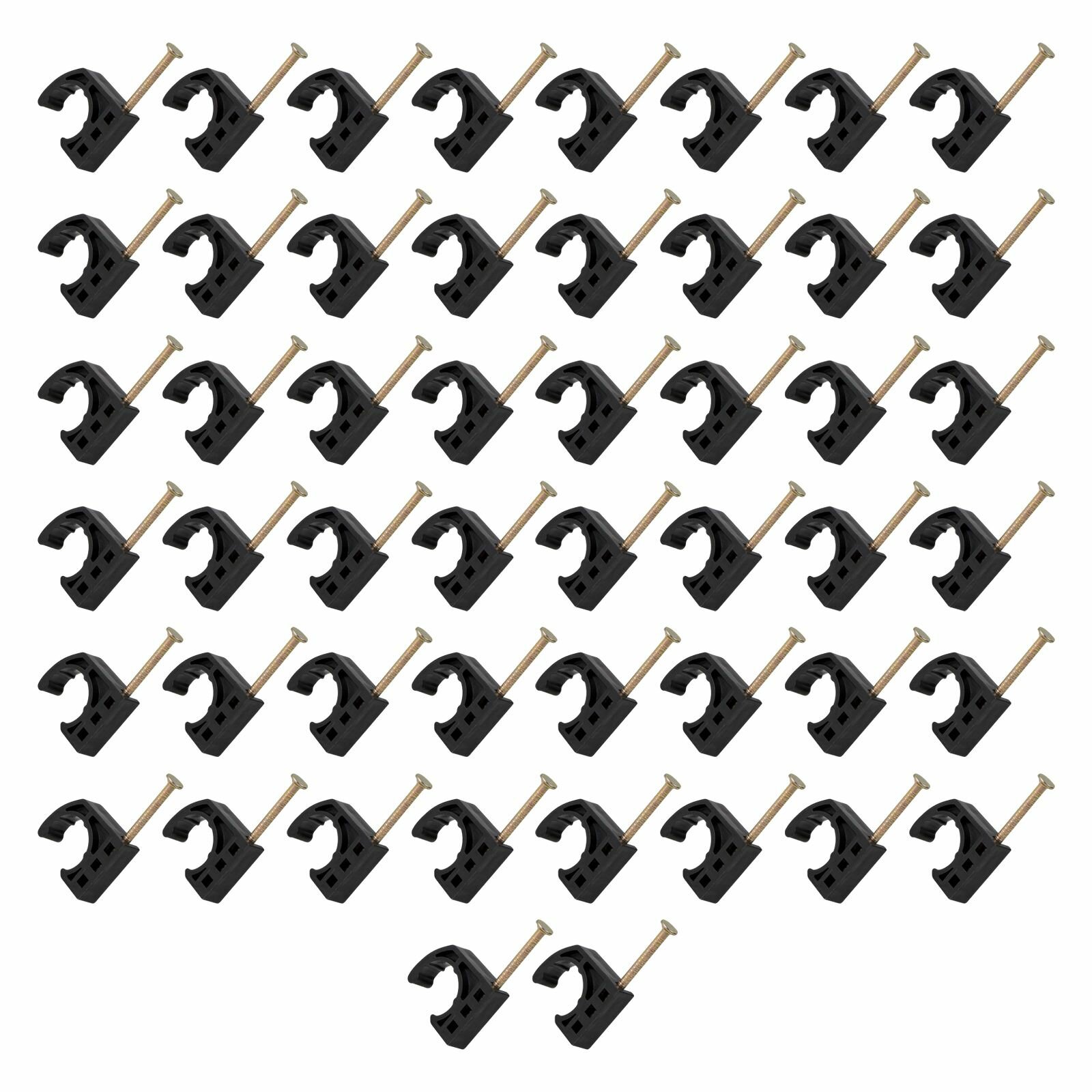 50 - тонные пластиковые крепления для трубы 1/2 мм стальные гвозди из металла ХПВХ