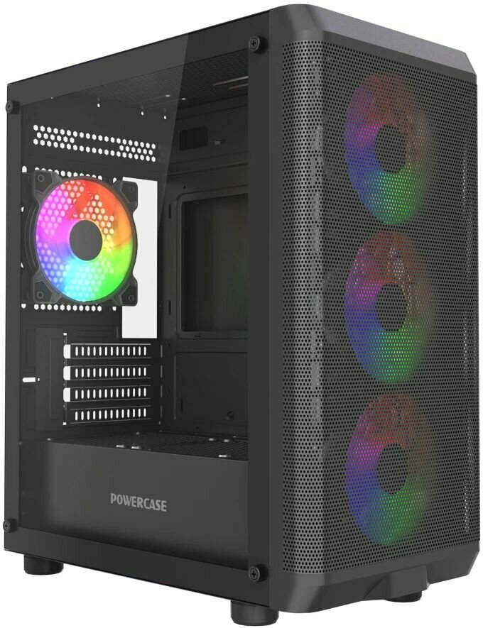 Корпус Powercase Mistral Micro EM22 Black