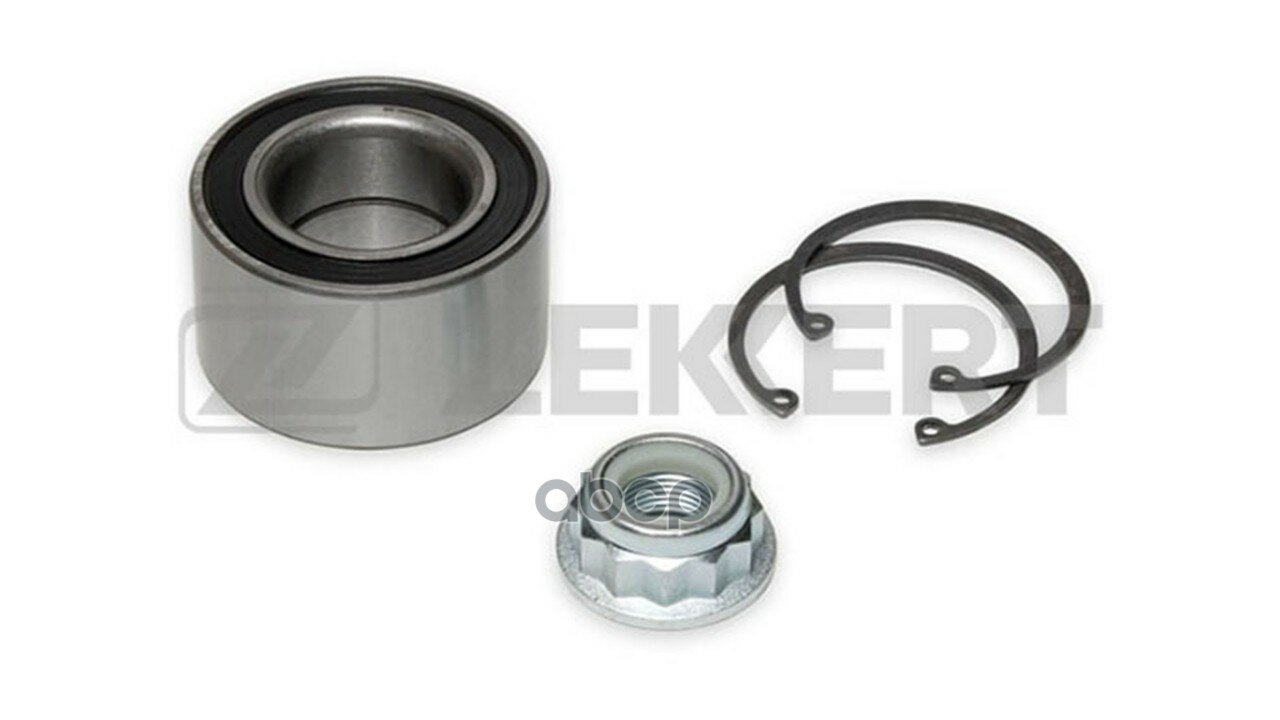 Комплект подшипника ступицы передней (без ABS) VW Polo II III 94- Lupo 98- Golf II 84- Jetta II Zekkert арт. rl-5111