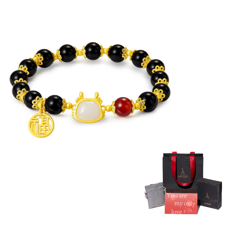 Браслет, агат