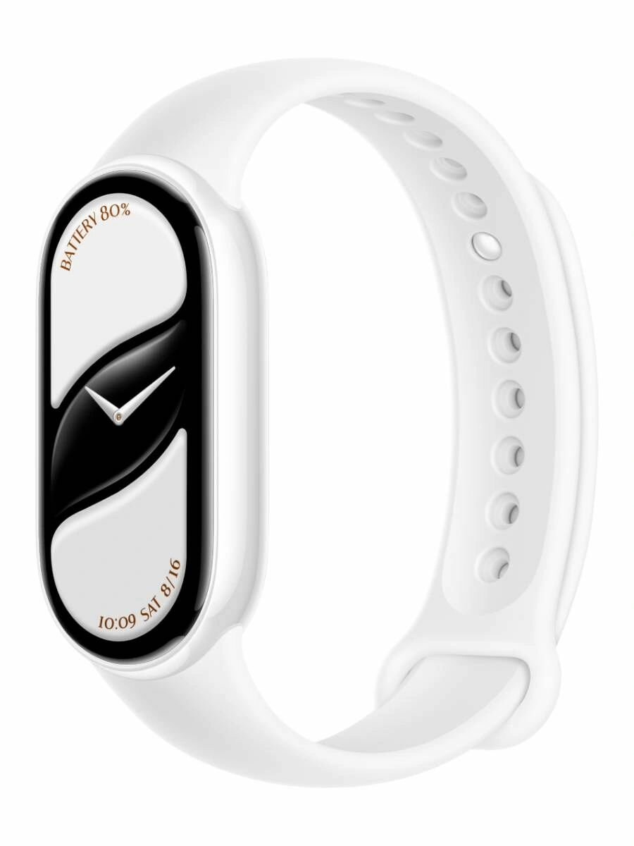 Фитнес-браслет Xiaomi Smart Band 10 Ceramic Edition Pearl White BHR07Y5GL, белый
