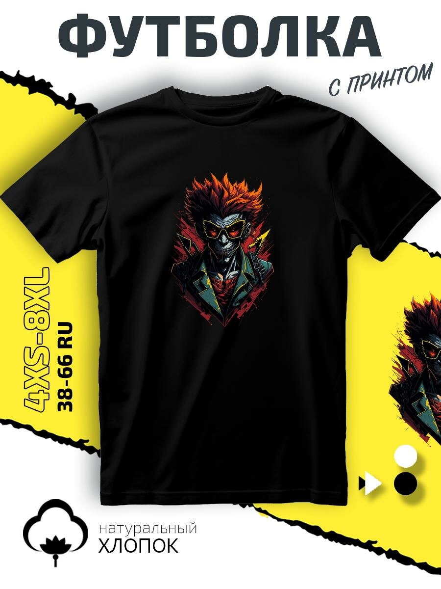 Футболка Джокер аниме бунтарь