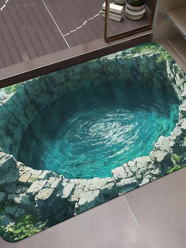 3D визуальная абсорбирующая и противоскользящая подошва