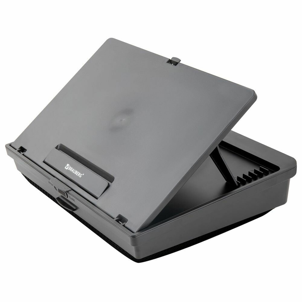 Подставка для ноутбука, планшета 377х287х80 мм, ящик для хранения, BRAUBERG