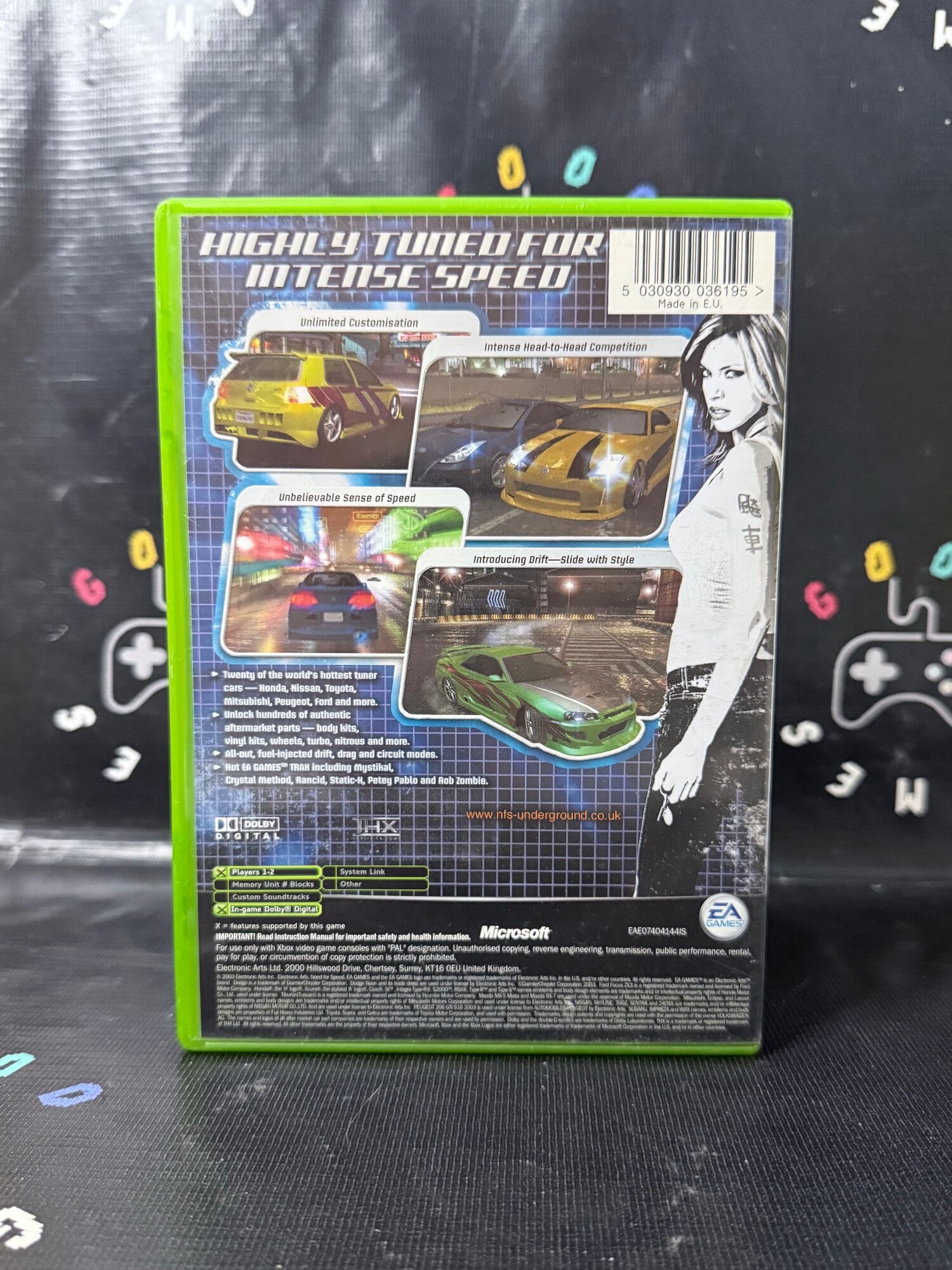 Игра Need for speed underground xbox — фото 1