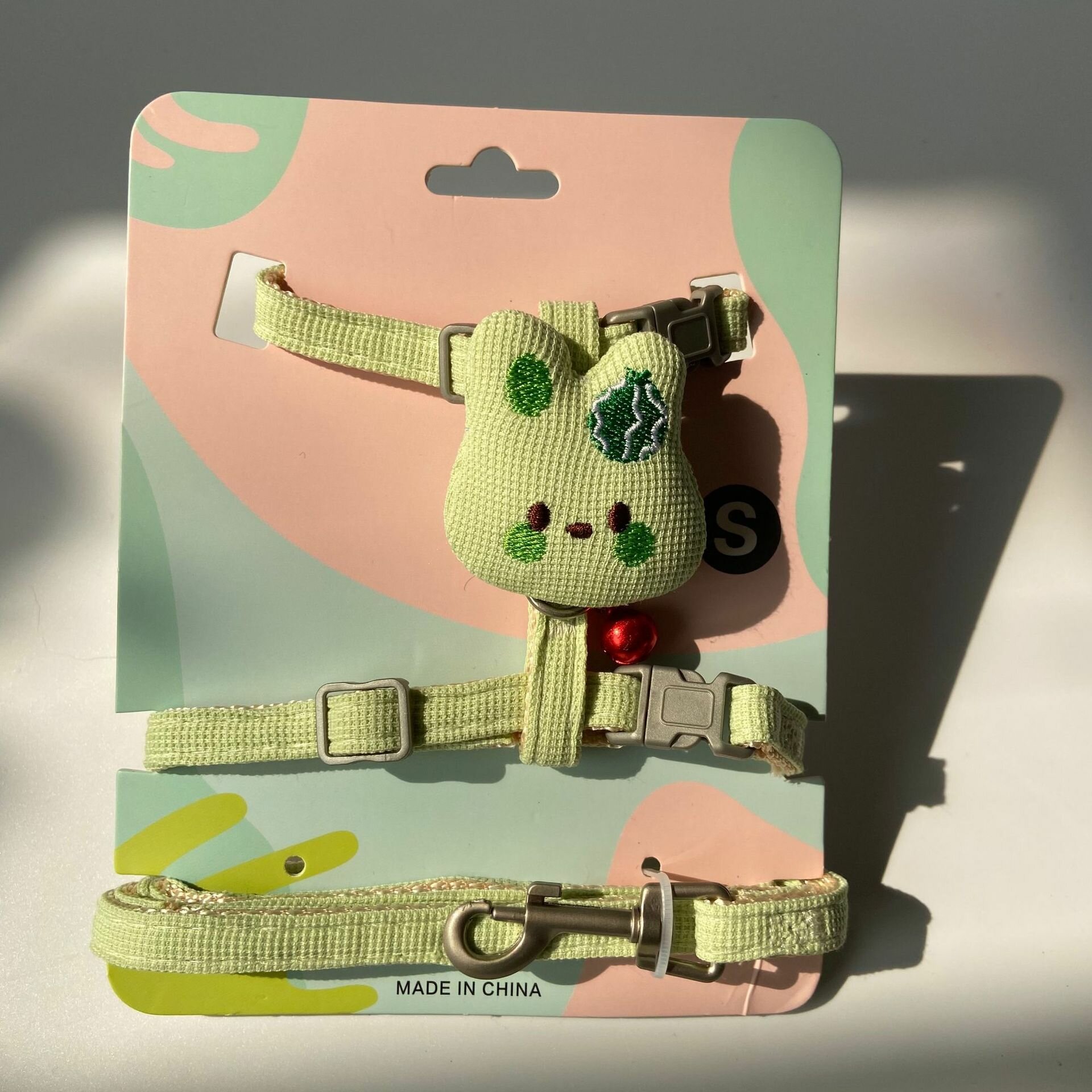 Собачий буксировочный поводок Веревка для собак Мультяшный олень Кролик, привязанный к собачьей веревке, средний