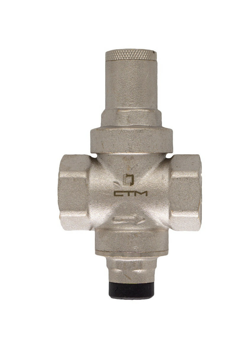 Редуктор давления Сантим-Столица СТМ термо, латунь, 1/2", 1-6 бар