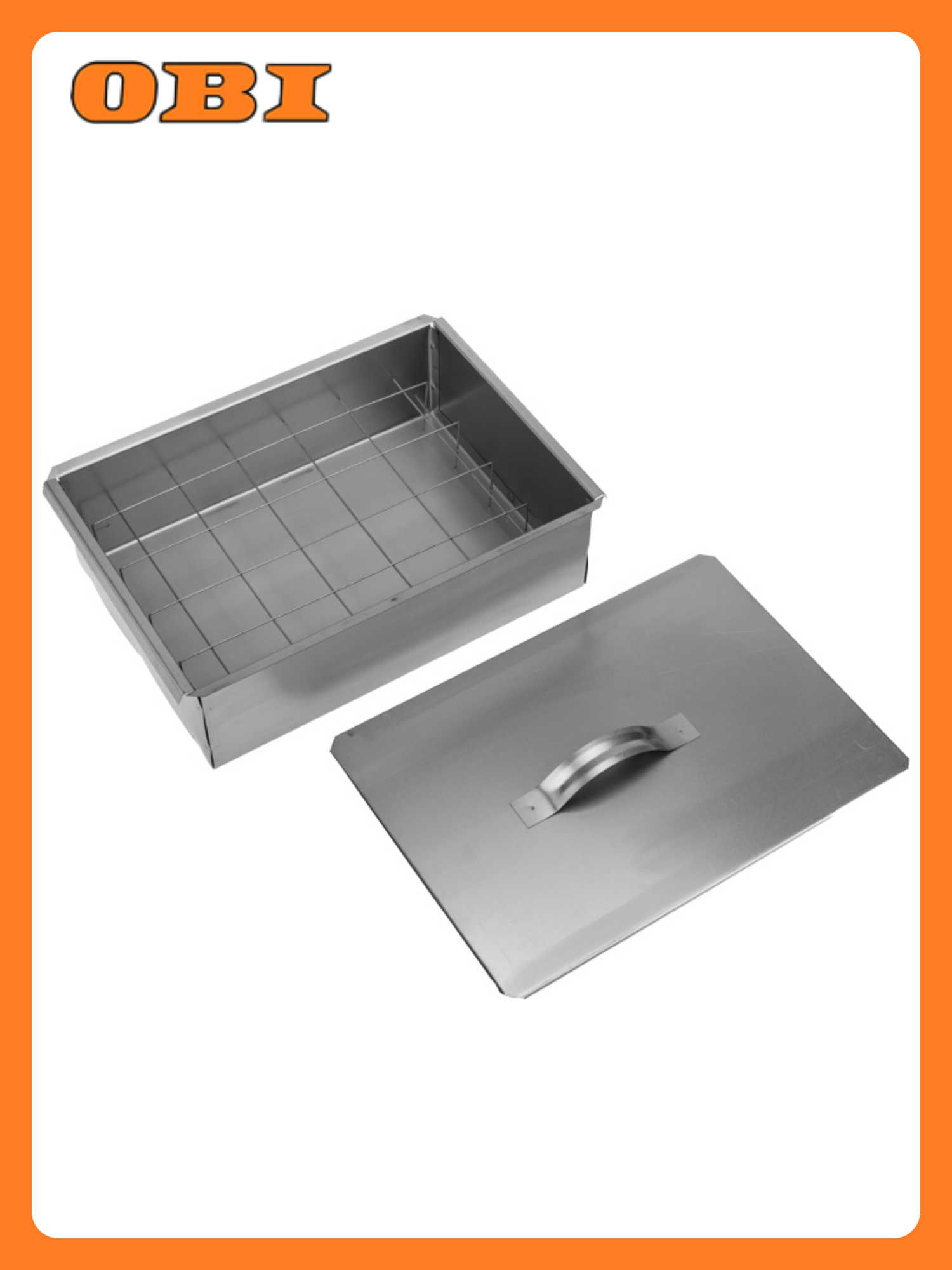 Коптильня Гурман-1 350х250х100 мм, одноуровневая, в гофрокартонной коробке сокол