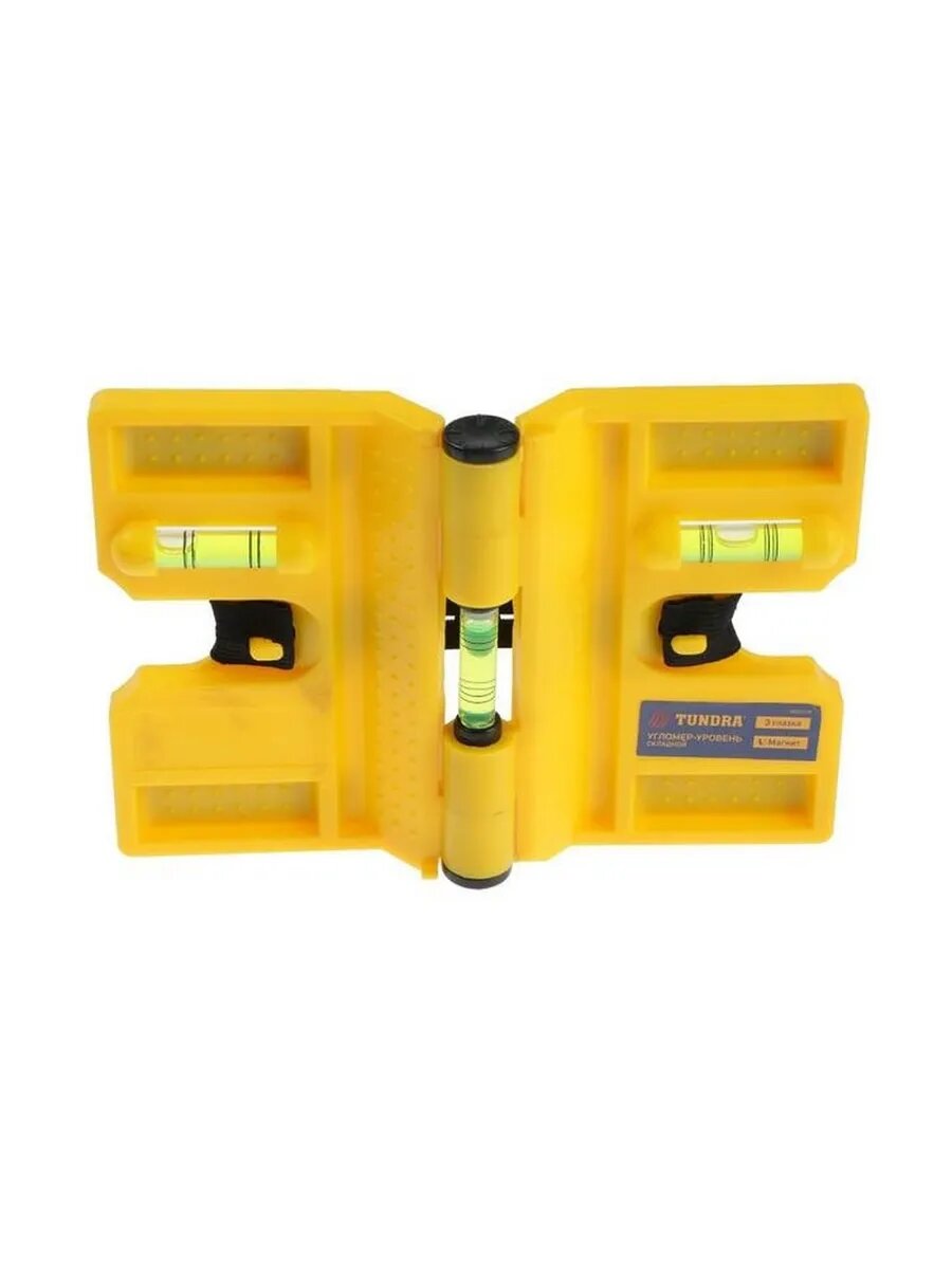 Угломер магнитный складной с тремя глазками