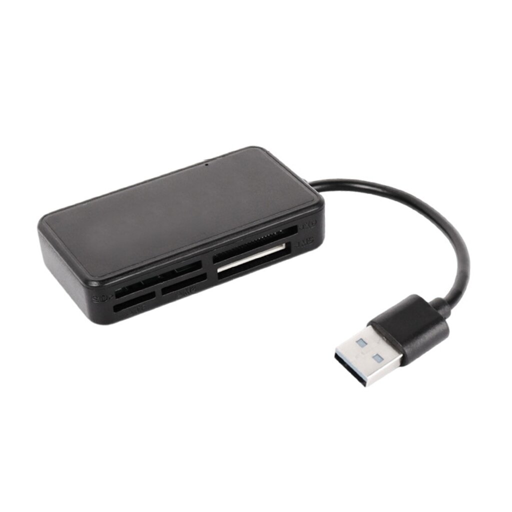 Устройство чтения Карт USB-MS Card Reader 6-Слотный Адаптер Для Карт памяти USB-Устройство Чтения Карт Памяти CF XD Card Для Одновременного Чтения для Мобильного Ноутбука