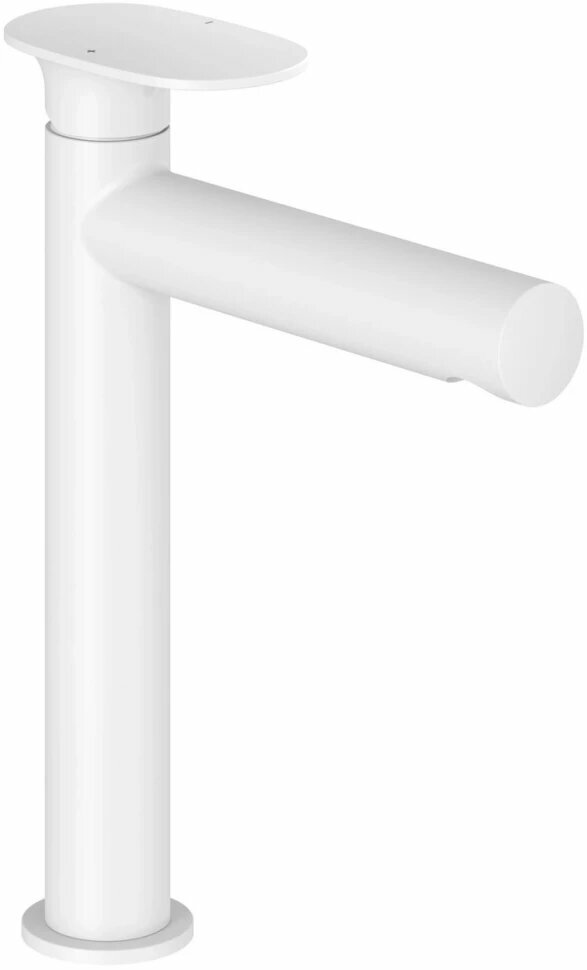 Смеситель для раковины Ravak Spring SG 014.10WHM X070566 без донного клапана, белый матовый