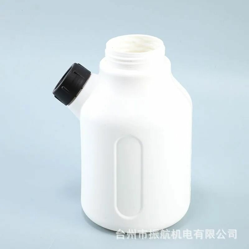 Пластиковый бачок (бутыль) для пенной насадки (пеногенератора), боковой вход воды, 1 л.