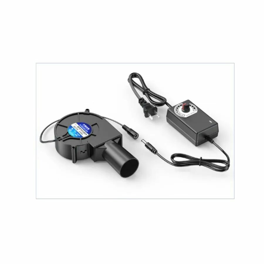 Компрессор воздуха для дымогенератора Насос для подачи дыма и воздуха Нагнетатель для коптильни, мини-дымохода