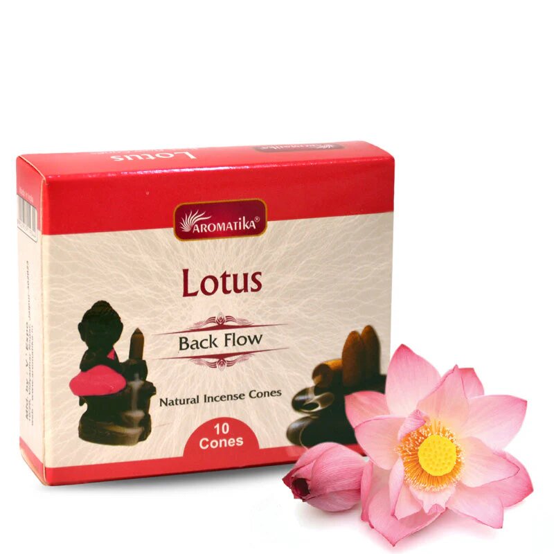 LOTUS Back Flow, Aromatika (лотос стелющийся дым, Ароматика), 10 конусов.