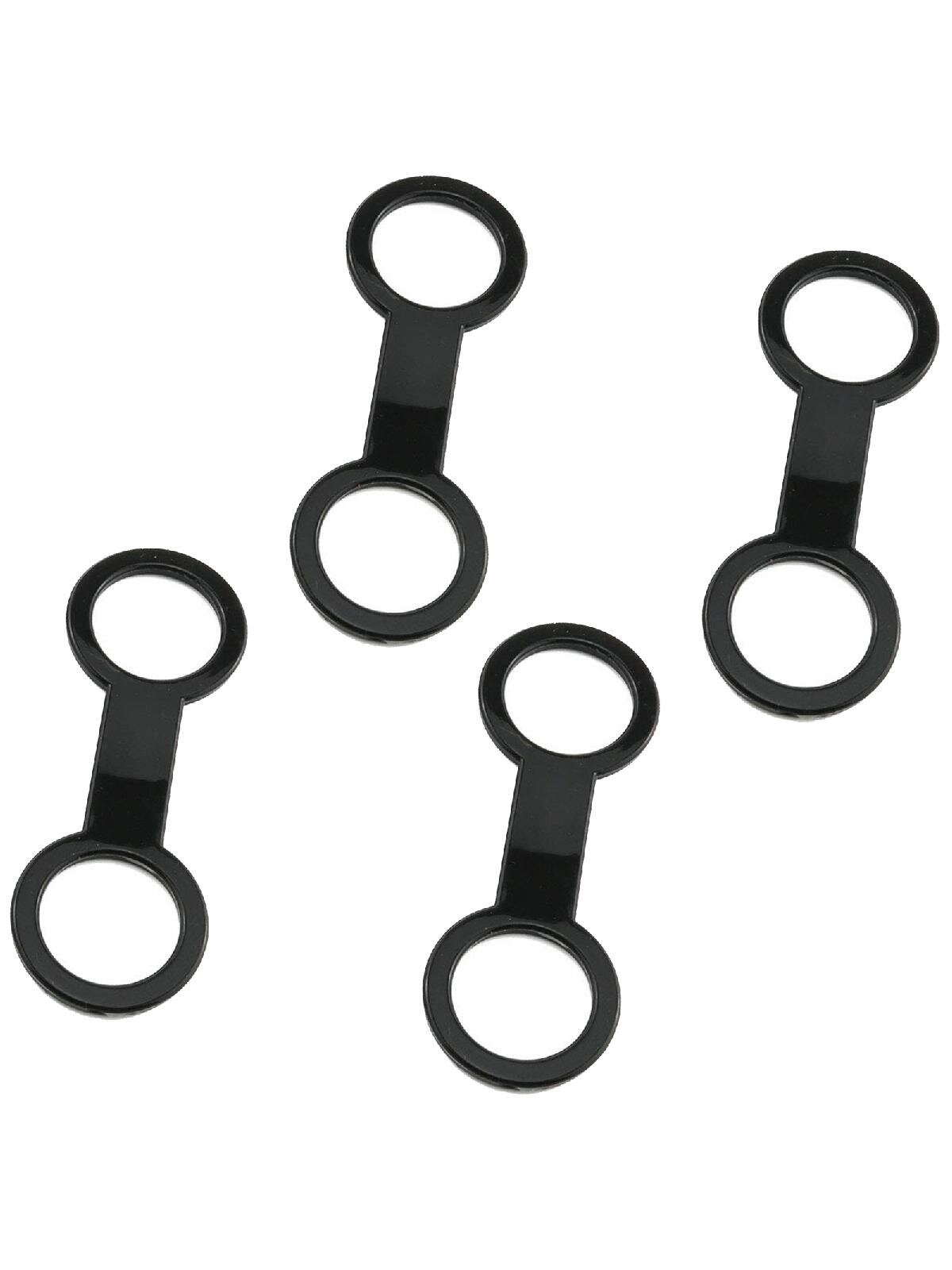 4шт Пластиковый зажим Держатель трубки для крепления ремешка для маски для подводного плавания