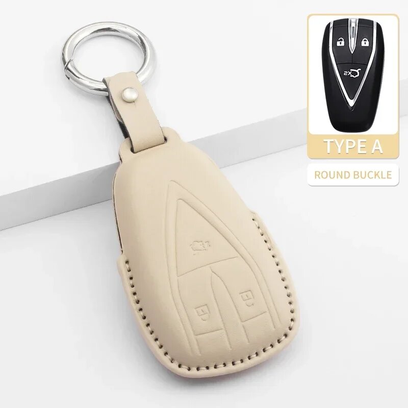 Чехол для автомобильного ключа Changan CS35 Plus CS55 Plus CS75 Plus PU защитный чехол для 2