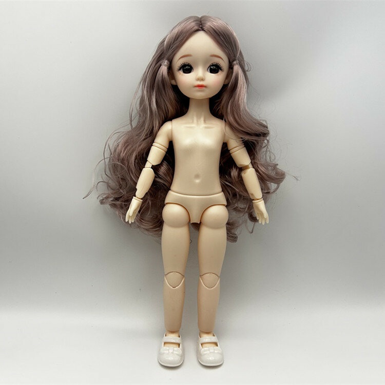 30 см кукла BJD голова только 20 суставов голое тело 3D глаза коллекционная игрушка для взрослых