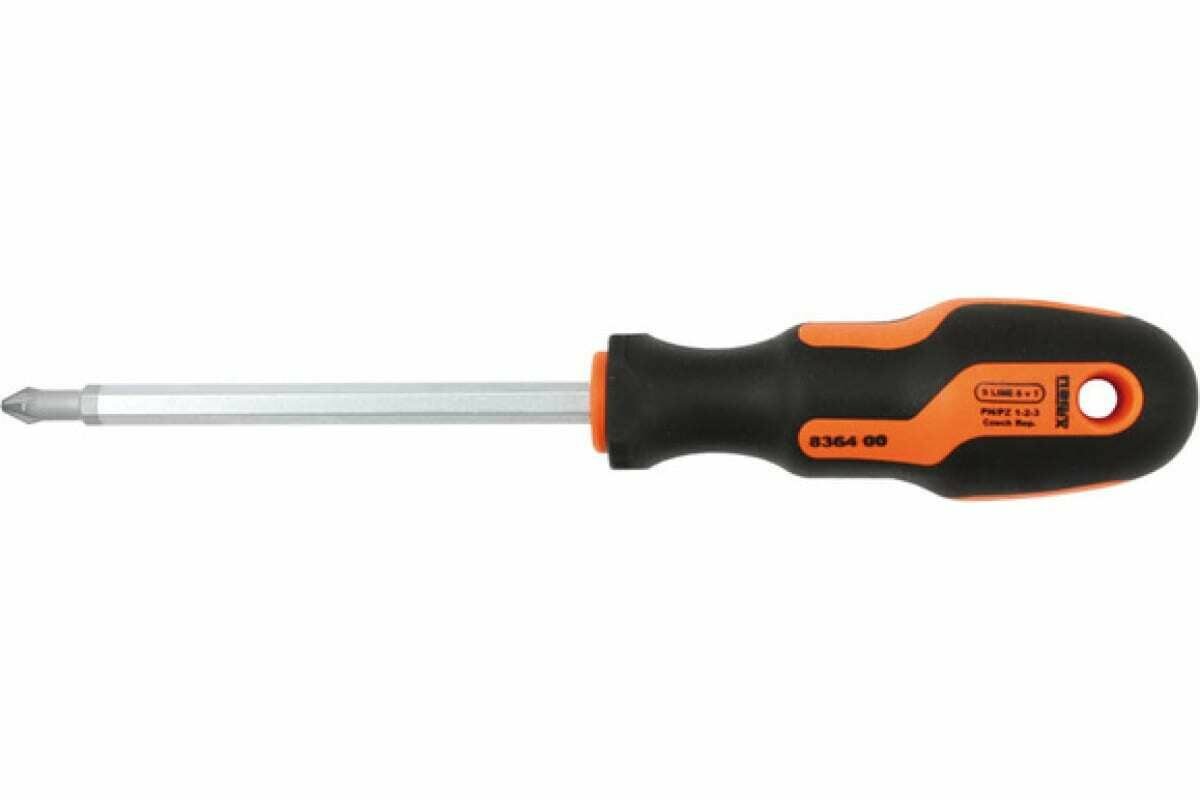 Универсальная отвертка NAREX S Line Profi PH1, PH2, PH3/PZ1, PZ2, PZ3 l 100 836400