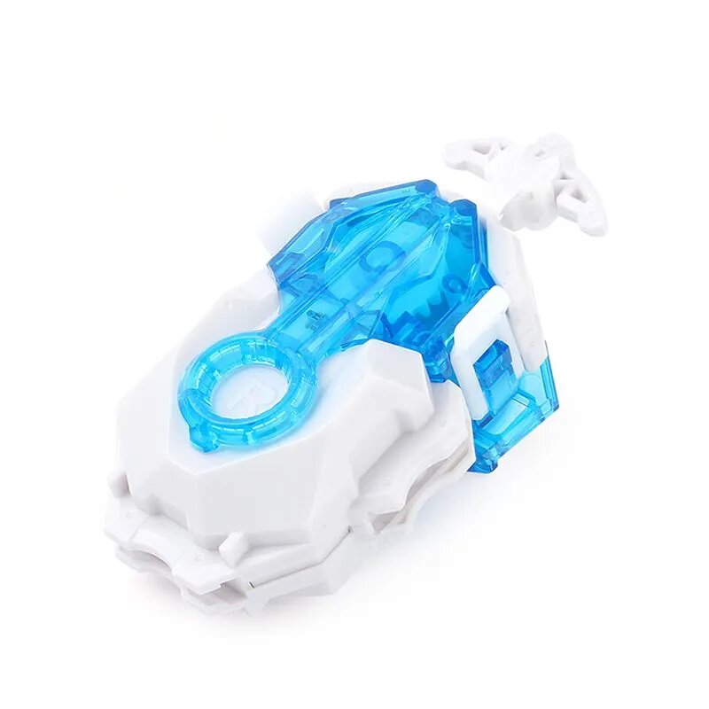 Настроенный запускатель B-184 Beyblade для уникальной игры с вращающимися вертящимися пирамидками, черного цвета с красным.