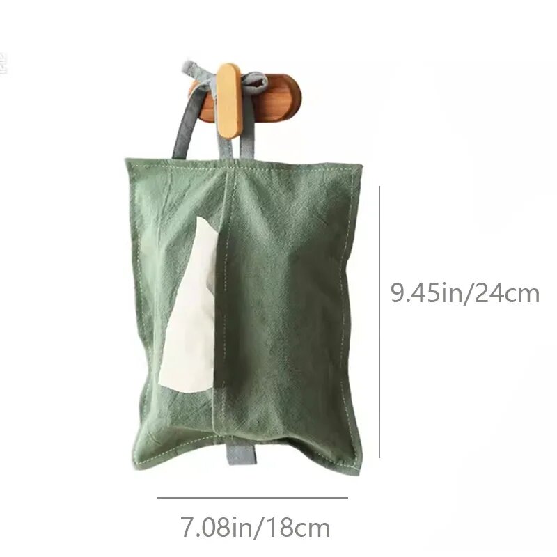 Сумка для салфеток Green, хлопок