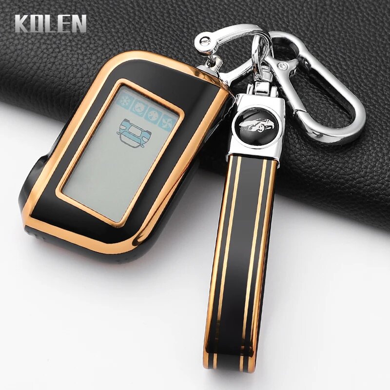 Чехол для автоключа KLEN, черный, Starline A93/A63