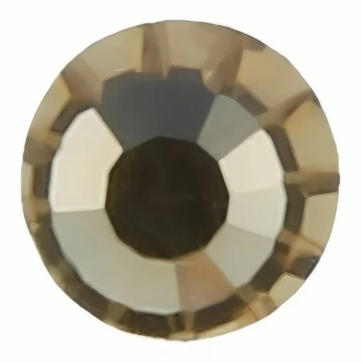 Стразы PRECIOSA Клеевые, SS20, 4,7 мм, стекло, 10330, цвета Светло-табачный, Перламутр, в пакете, 144 шт (438-11-612 i)