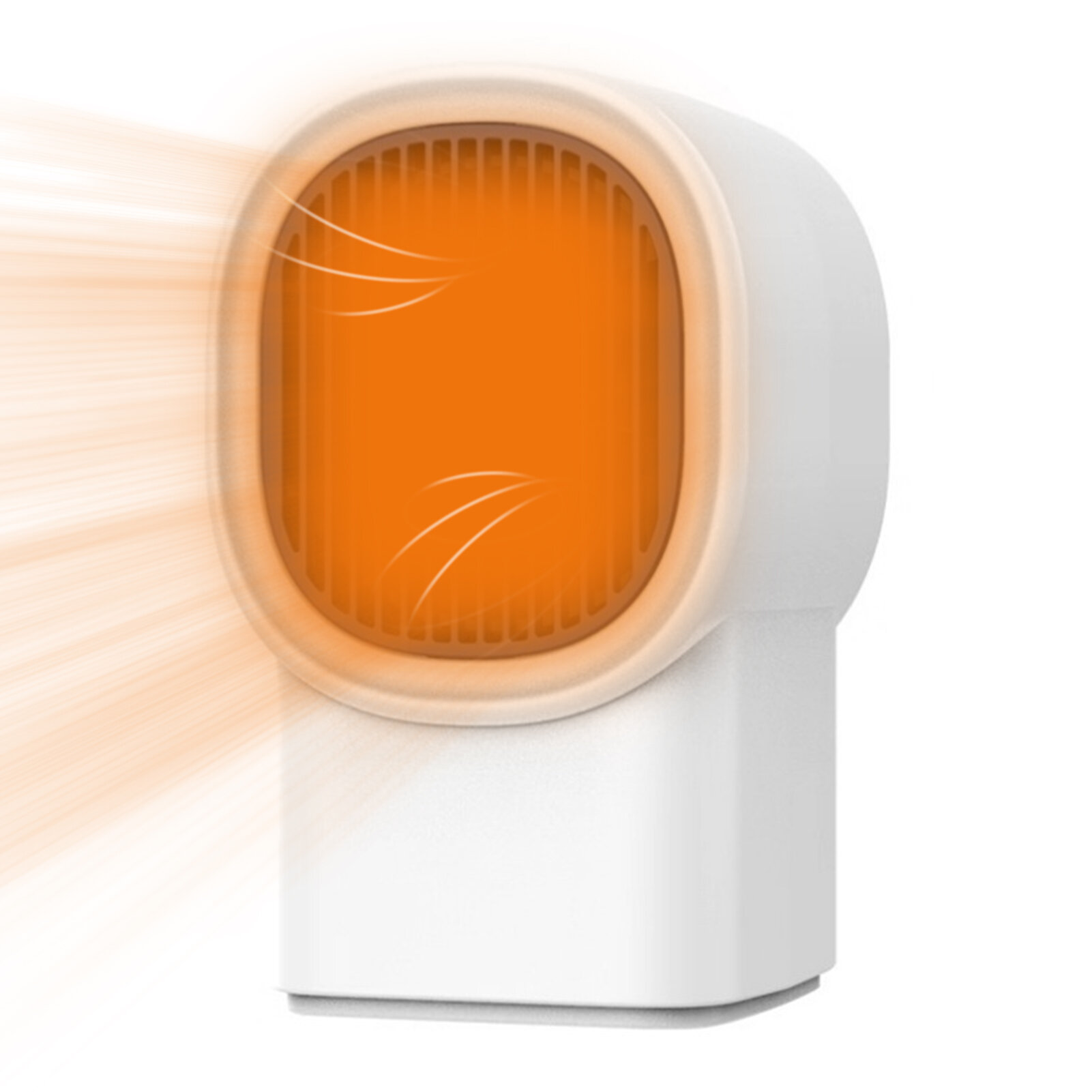 Мини настольные электрические обогреватели для дома, тепловые вентиляторы, энергосберегающие, быстрые нагревающие вентиляторы, радиаторы для зимы, цвет белый/серый (выбор), материал огнезащитный ABS, напряжение AC110V/220V, мощность 400W, размер