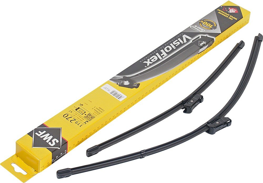Комплект щеток стеклоочистителя SWF 119270 VISIOFLEX 600+450 мм Skoda Octavia III, Vw Caddy Iv, T-Cross, Jeep Compass 12->