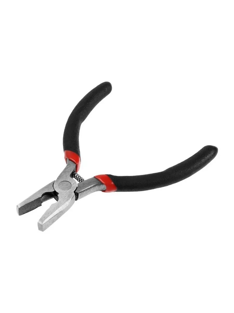 Мини-плоскогубцы с шлифовкой и обрезиненными рукоятками