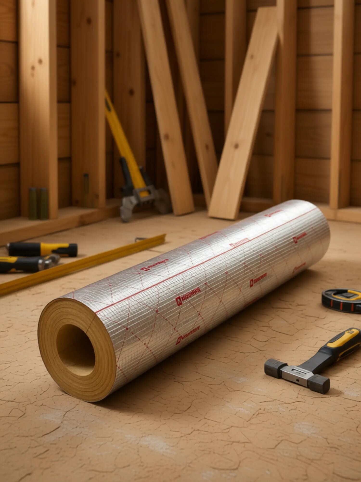 Теплоизоляция для труб Rockwool, диаметр 18мм, толщина 30 мм (1 упаковка/12 штук)