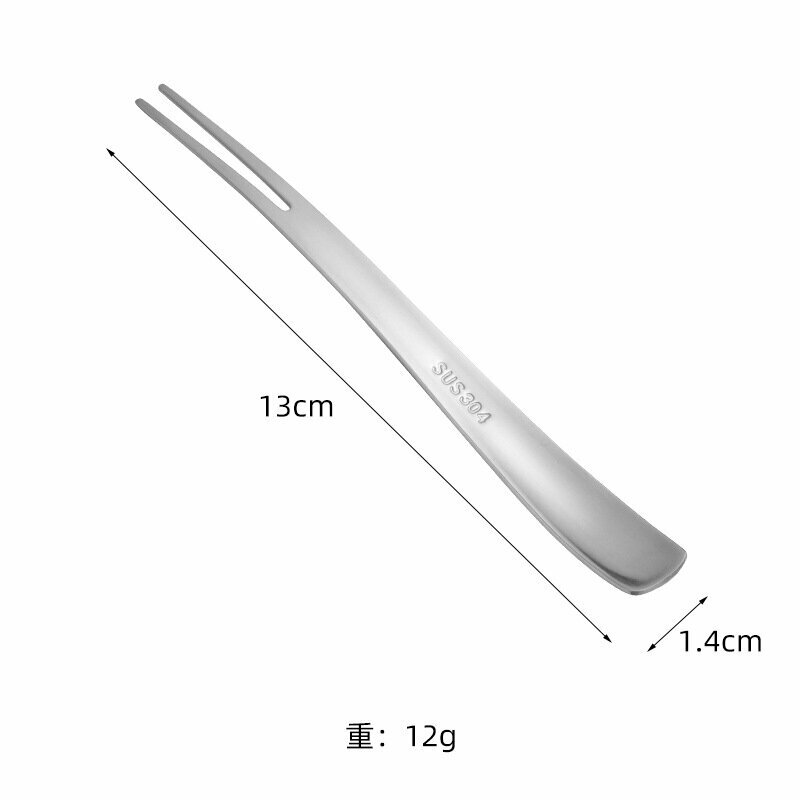 Бытовая вилка для фруктов из нержавеющей стали костюм креативная Милая фруктовая палочка маленький размер Вилка